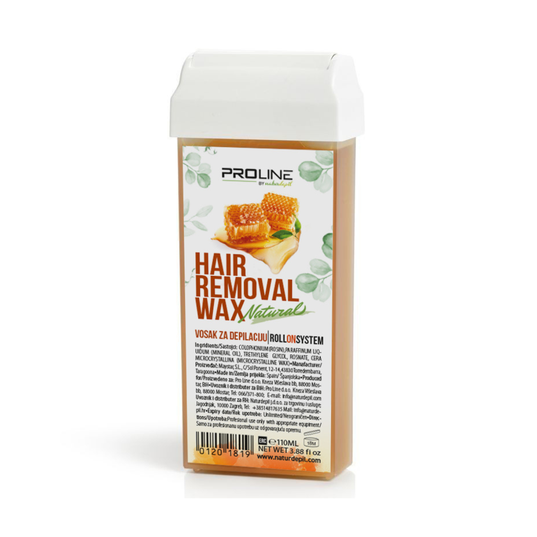 Vosak Roll-on patrona Natural 110ml Proline by Naturdepil / kutija 50 ...